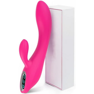 plusOne Dual Rabbit Vibrator, High-quality Silicone, Pink - Walmart.com