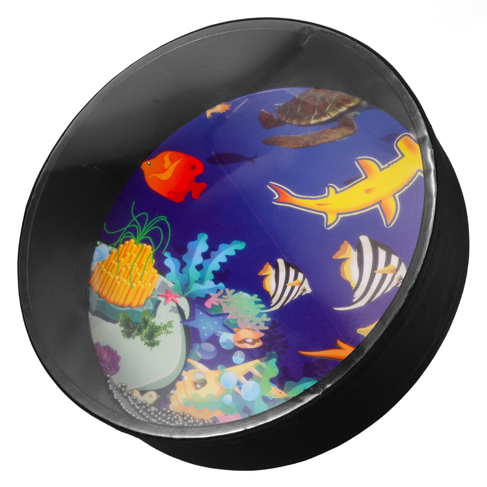 Imitating Drums Ocean Sound Wave Bead Drum Ocean Hand Percussion Drum ...