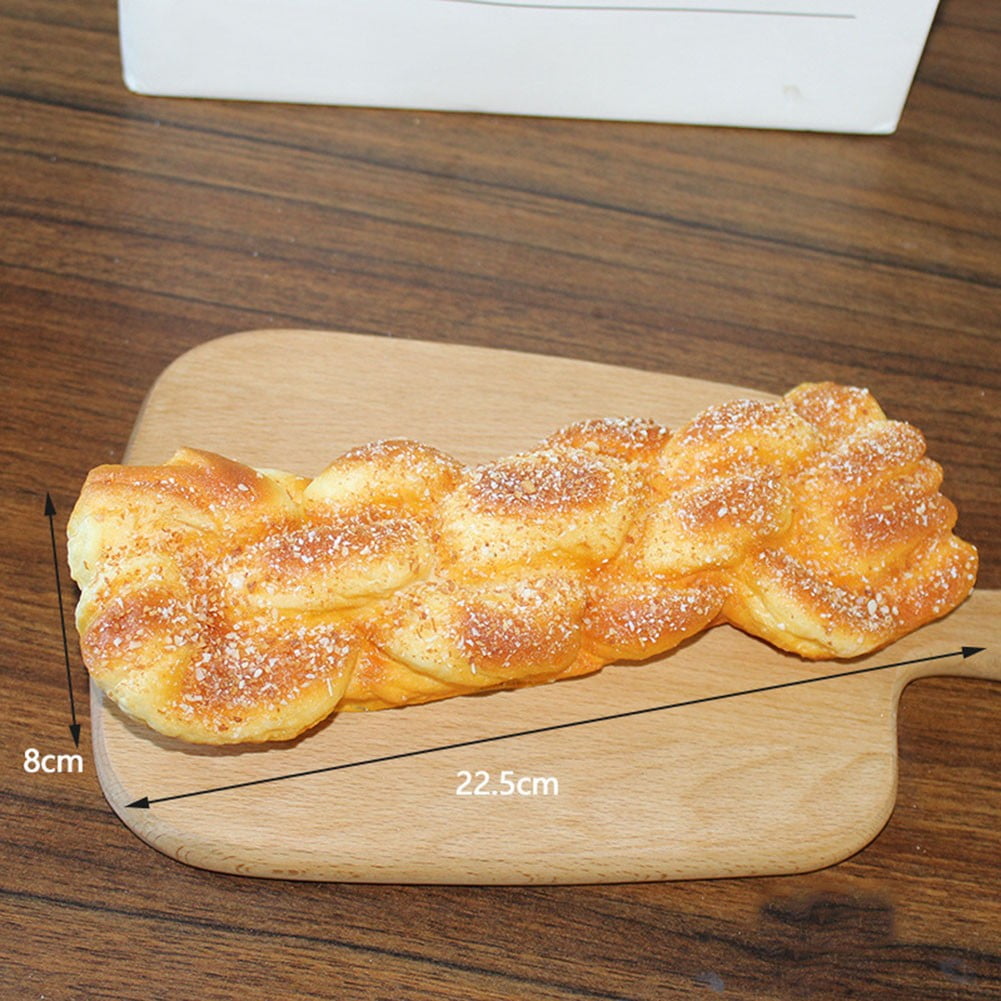 Imitation Bread European Food Model Bakery Shop Soft Fragrant Bread, 1 ...