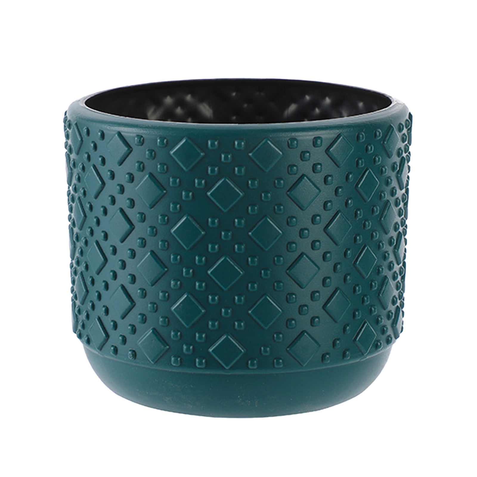 Imitation Ceramic Rattan Pot Solid Color Vase Small Plant Flower ...
