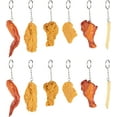 , Imitation Food Keychain French Fries Chicken Nuggets Fried Chicken ...