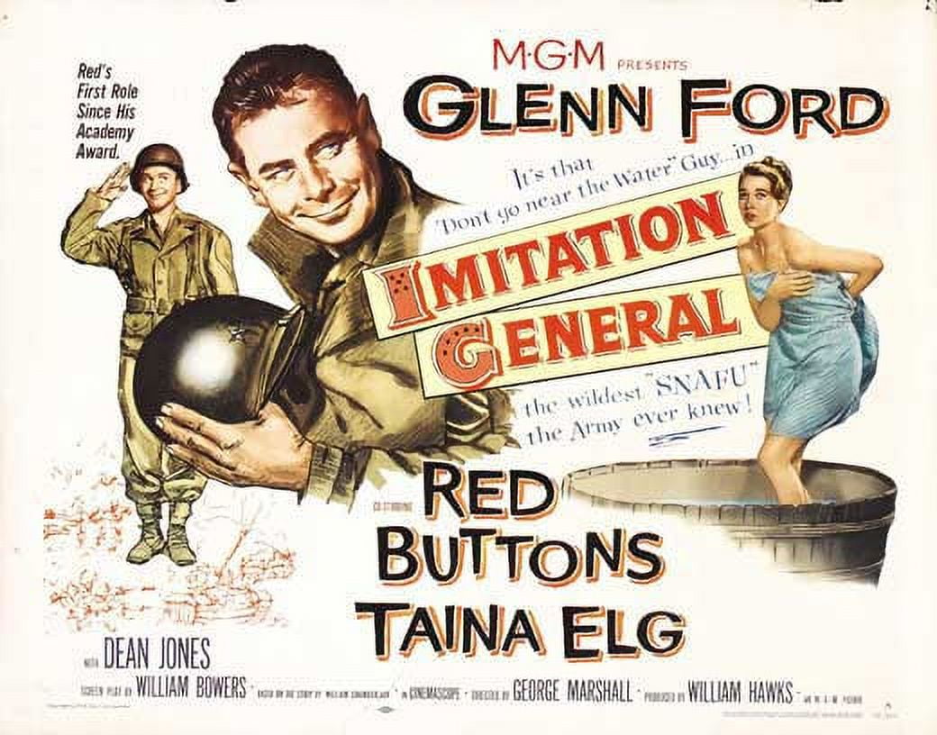 Imitation General - movie POSTER (Style A) (11" x 14") (1958) - Walmart.com