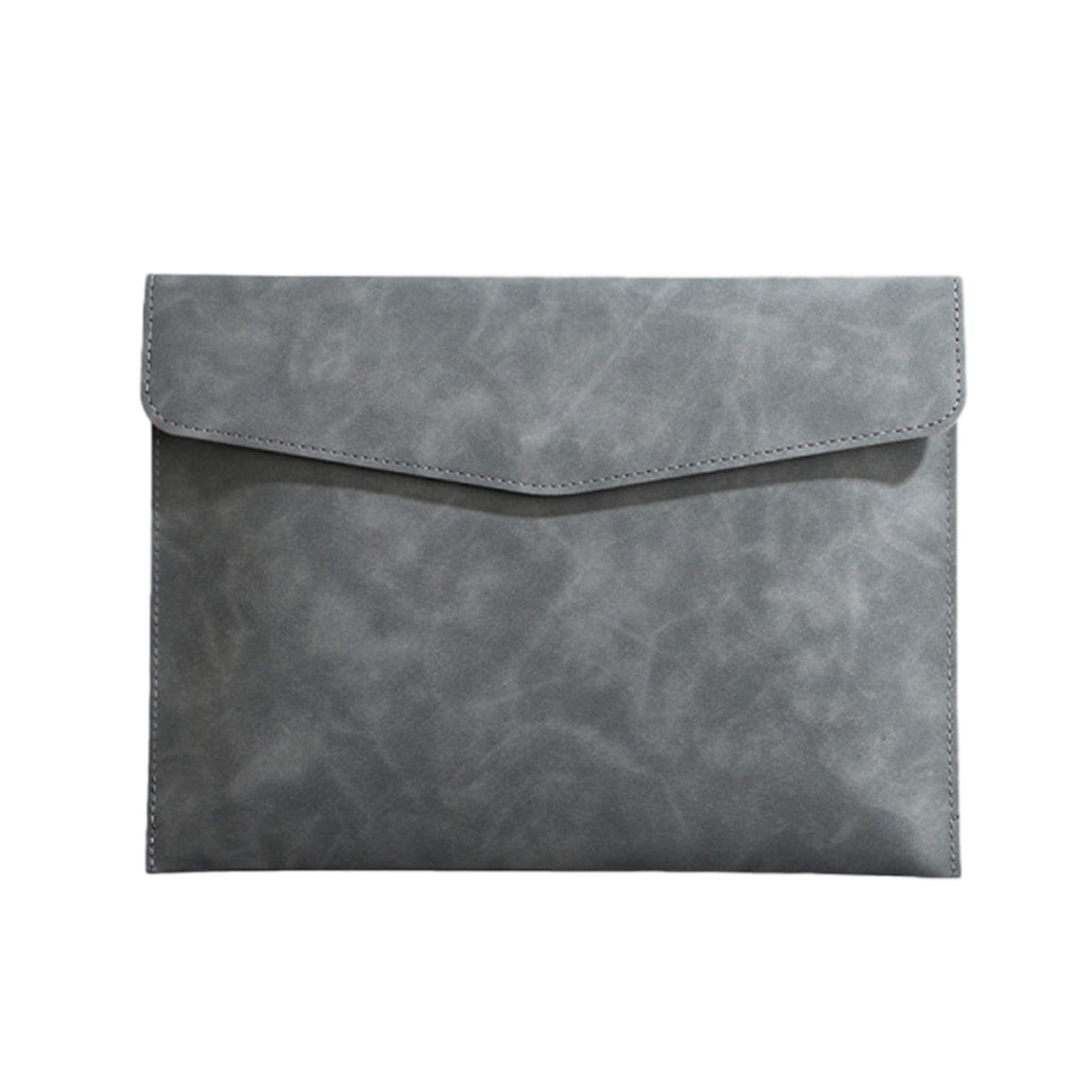 Imitation Leather Document Holder with Magnetic Buckle, Large Capacity ...