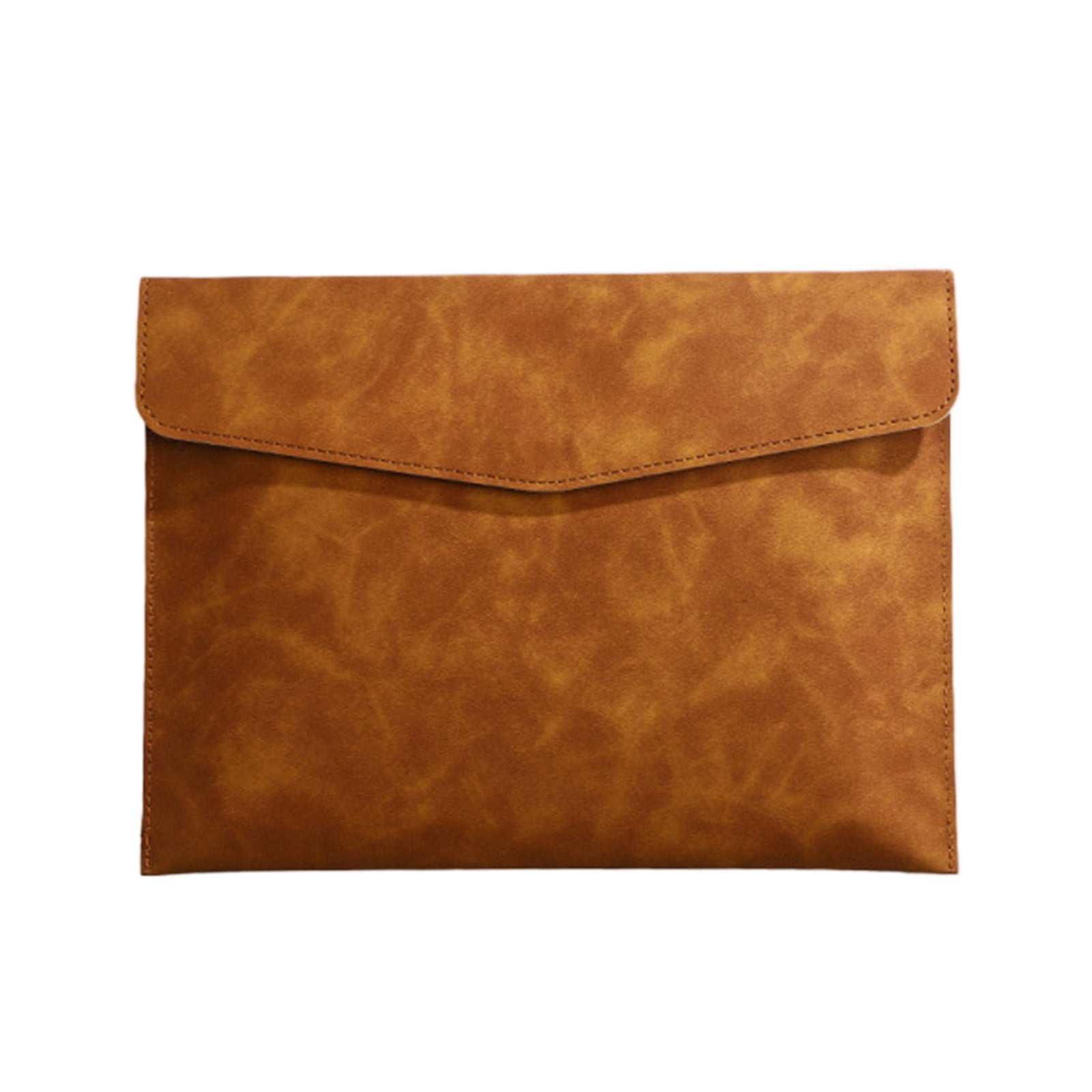 Imitation Leather Document Holder with Magnetic Buckle, Large Capacity ...