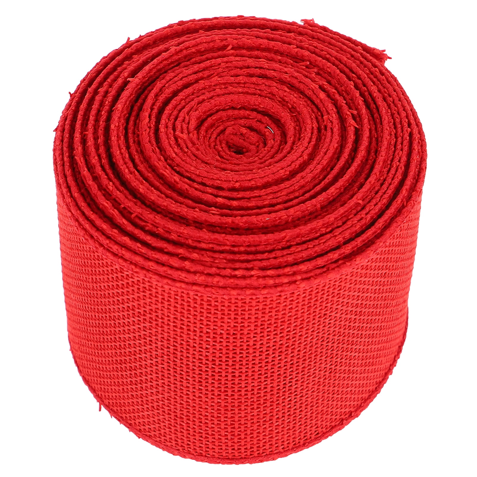 Imitation Linen Webbing Decorative Ribbon for Wreaths Christmas 2 Rolls ...