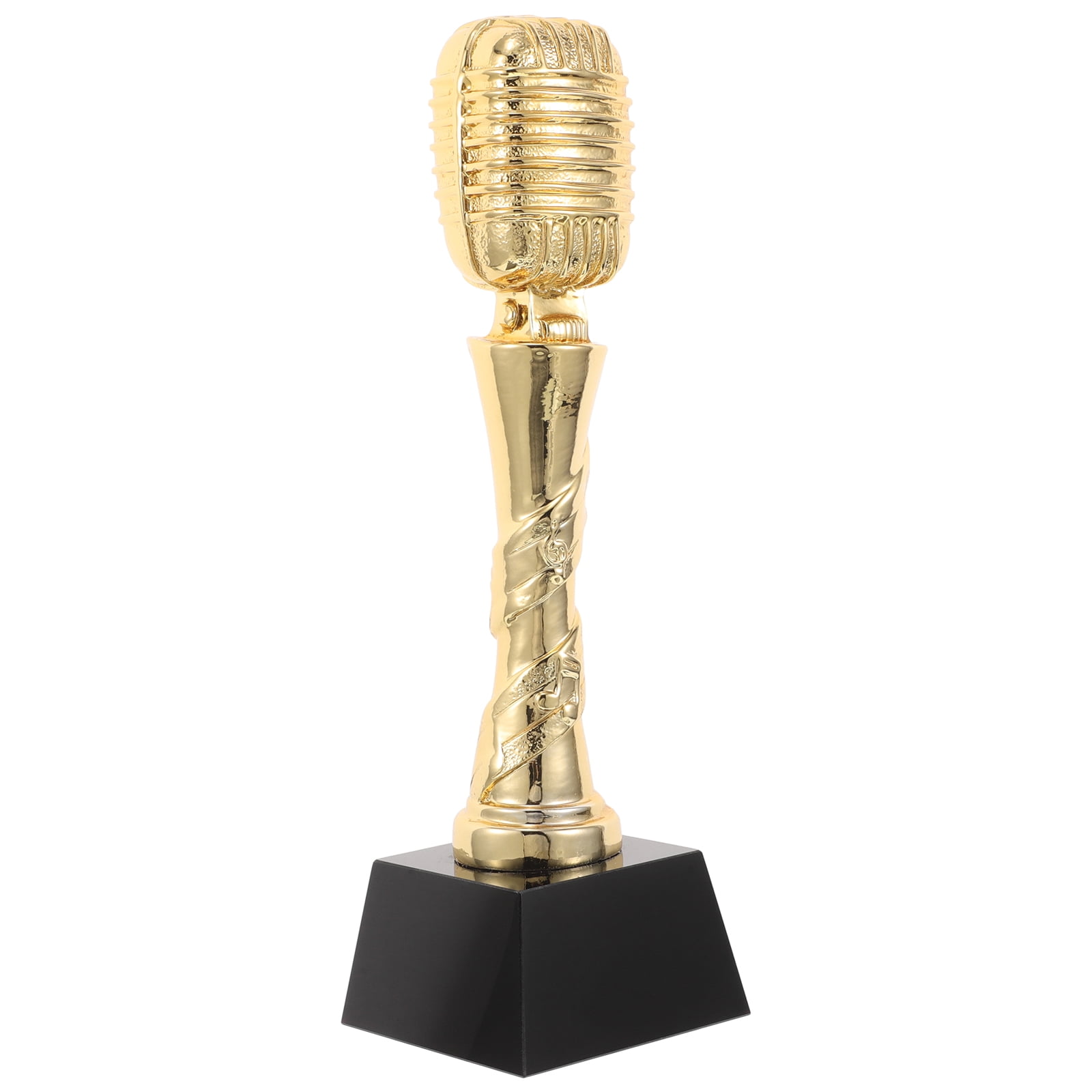 Imitation Microphone Trophy Ordinary Display Rack Children's Vintage ...