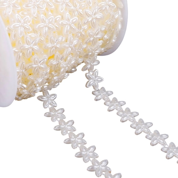 Imitation Pearls String Beads Chain for Craft Artificial Pearls Beads ...