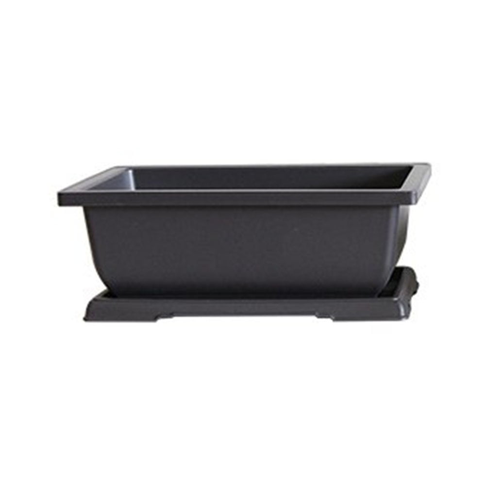 Imitation Purple Sand Rectangular Plastic Flower Pot For Succulents ...