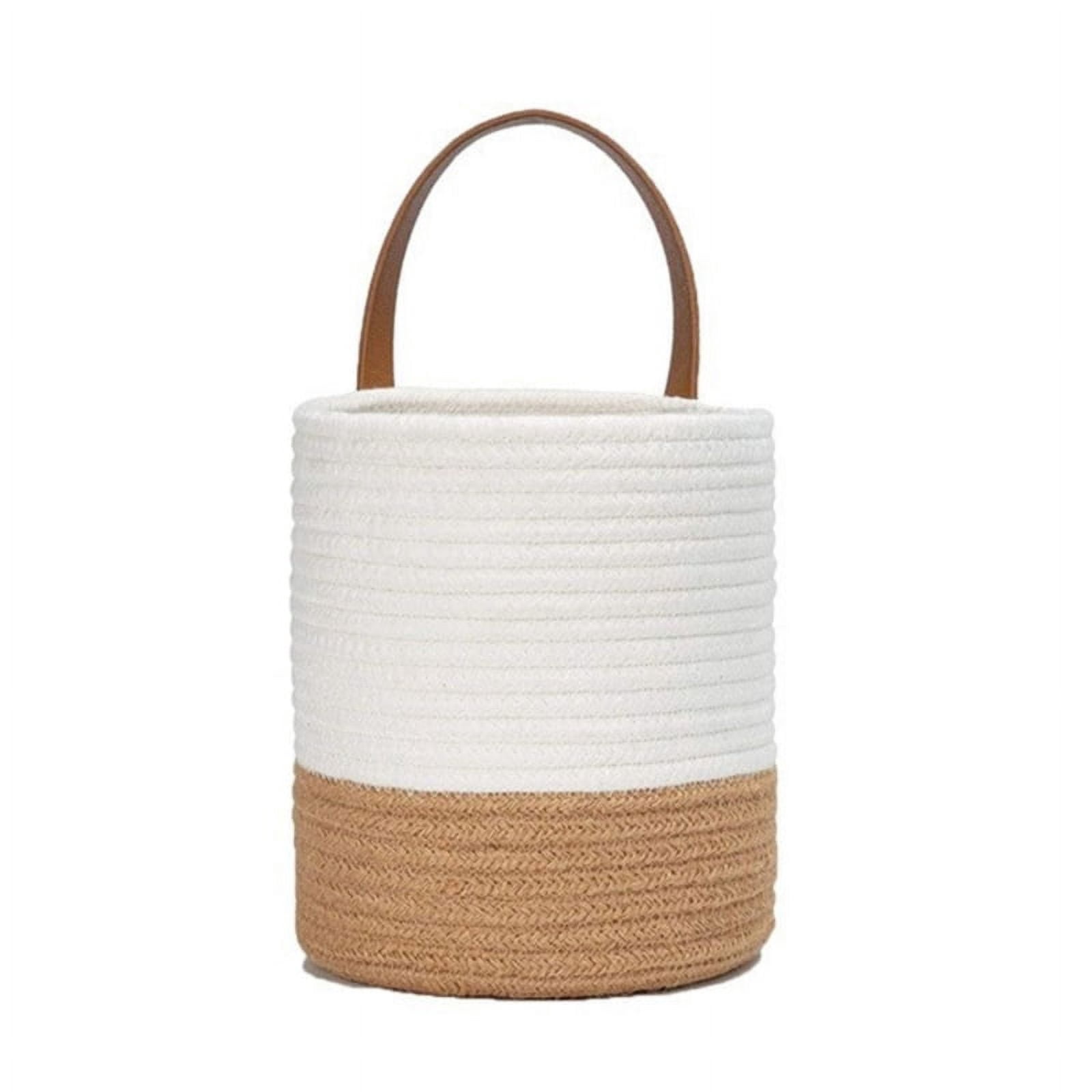 Imitation Rattan Basket for Plant Decorative Wall Hanging Baskets for ...