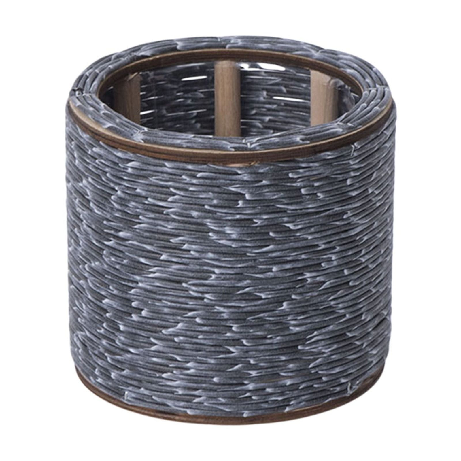 Imitation Rattan Flower Stand Triangular Support Flowerpot Indoor ...