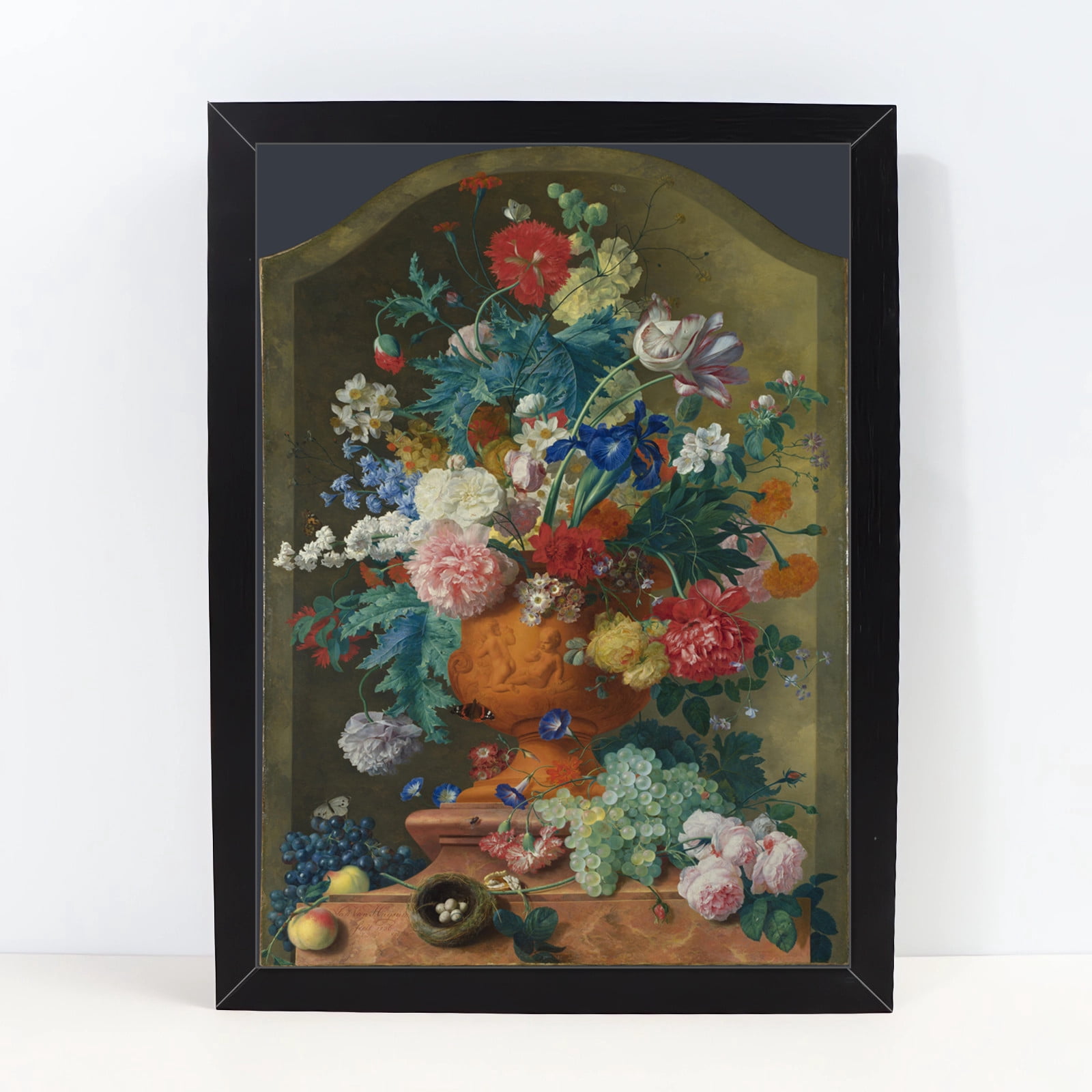Imitation Still Life Print Artwork Oil Painting Flower Wall Art Print ...