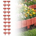 Imitation Stone Garden Fence, Faux Stone Landscape Edging with ...