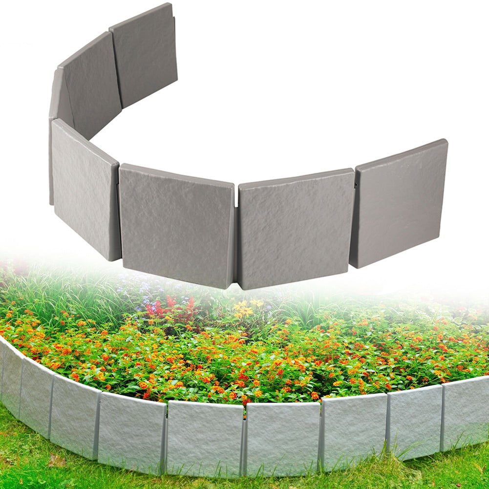 Imitation Stone Stereoscopic Fence Retaining Partition Plastic Splicing ...