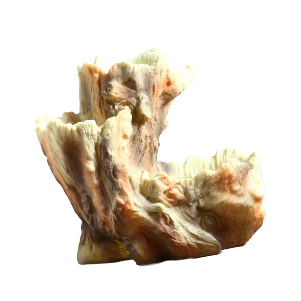 Imitation Tree Root Shape Flower Pots Plant Container Resin Texture Plant Holder for Balcony and ...