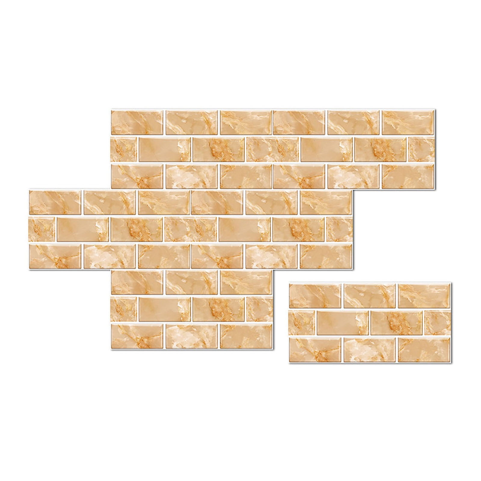 Imitation Wall Tile Stickers for Home Decor, Waterproof Pvc Self ...
