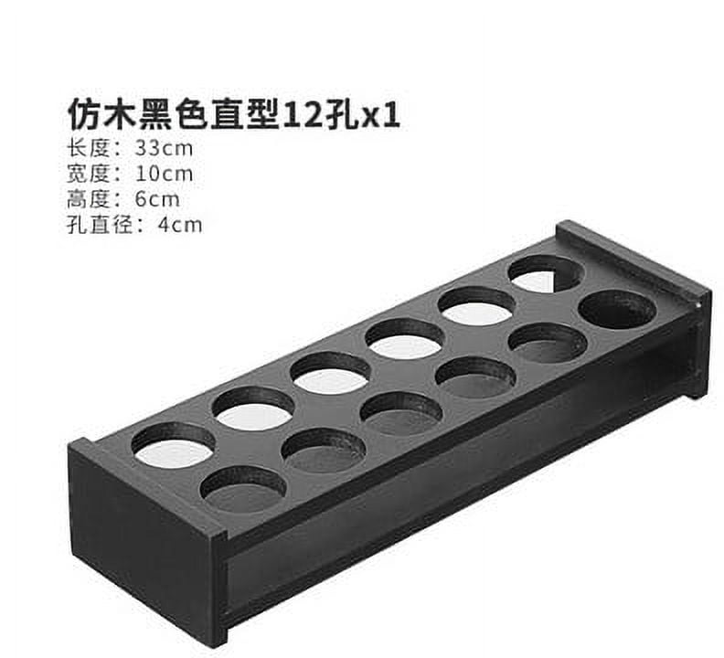 Imitation Wooden Shot Glass Holder Shot Glass Storage Rack for Whiskey ...