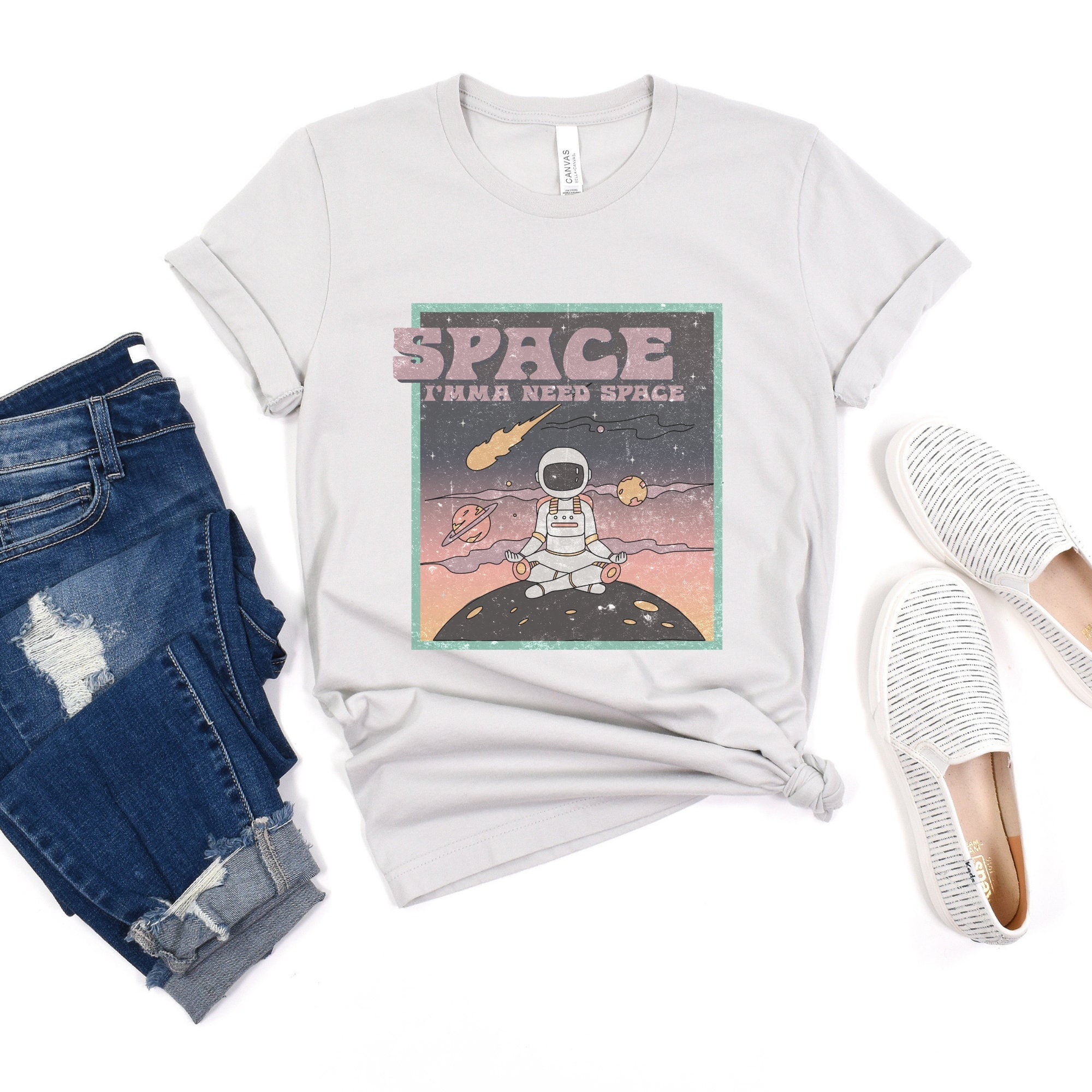 Imma Need Some Space T-Shirt - Retro Space Tee - Introvert T-Shirt ...