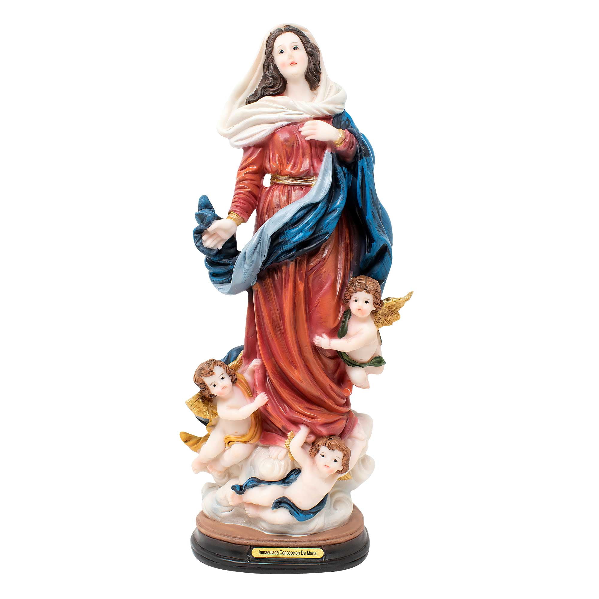 Immaculate Conception Statue | Multiple Sizes | Handcrafted Resin Art ...