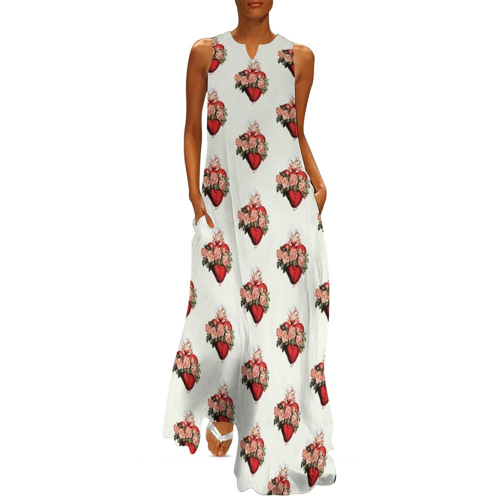 Immaculate Heart of Mary Vintage Long Dress luxury eving dresses for ...
