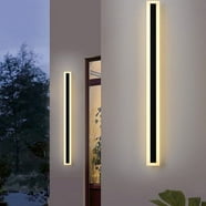 Ozarke Linear Minimalist and Modern Wall Lamp Indoor LED Wall Light ...