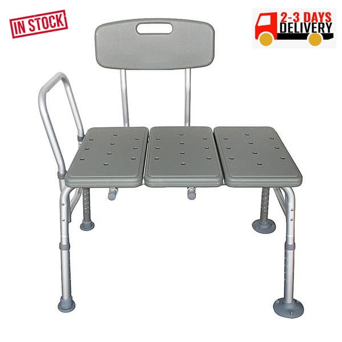 Immere Tub Transfer Bench For Bathtub, Height Adjustable Shower Bench ...