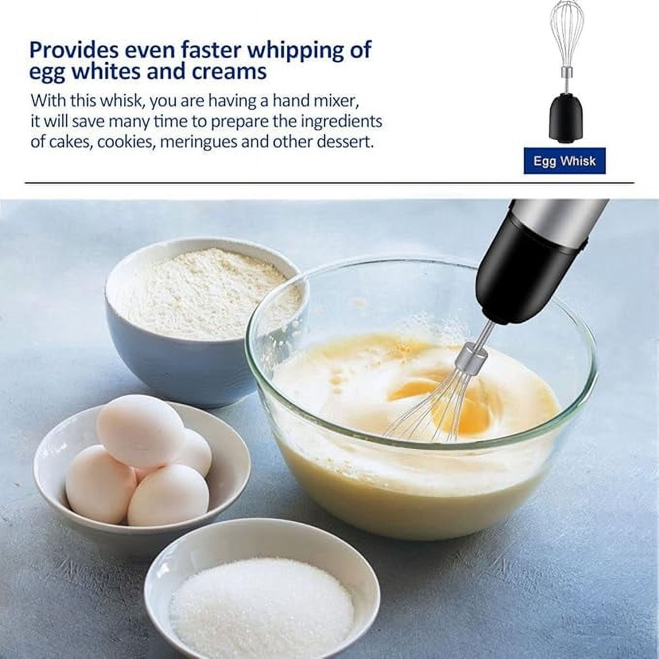 Immersion Hand Blender Multi-Purpose 220V 4 IN 1 Blender Heavy Duty ...