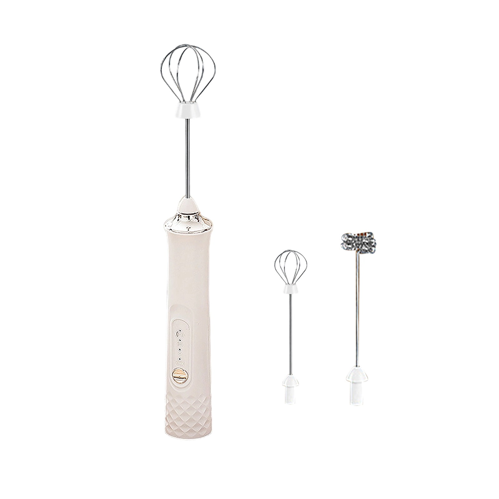 Immersion Milk Frother Electric Hand Mixer, Stainless Steel Foam Maker ...