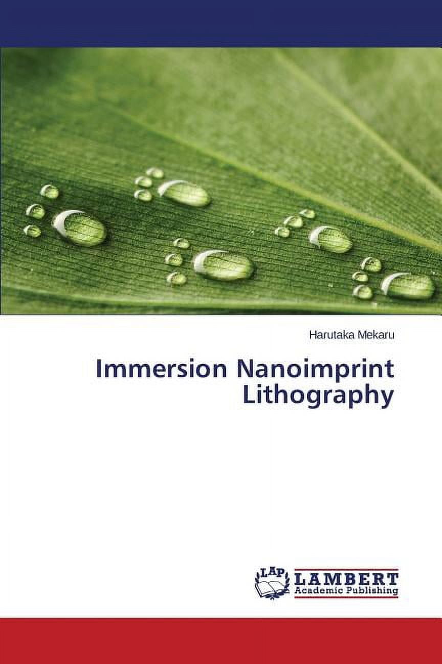 Immersion Nanoimprint Lithography (Paperback) - Walmart.com