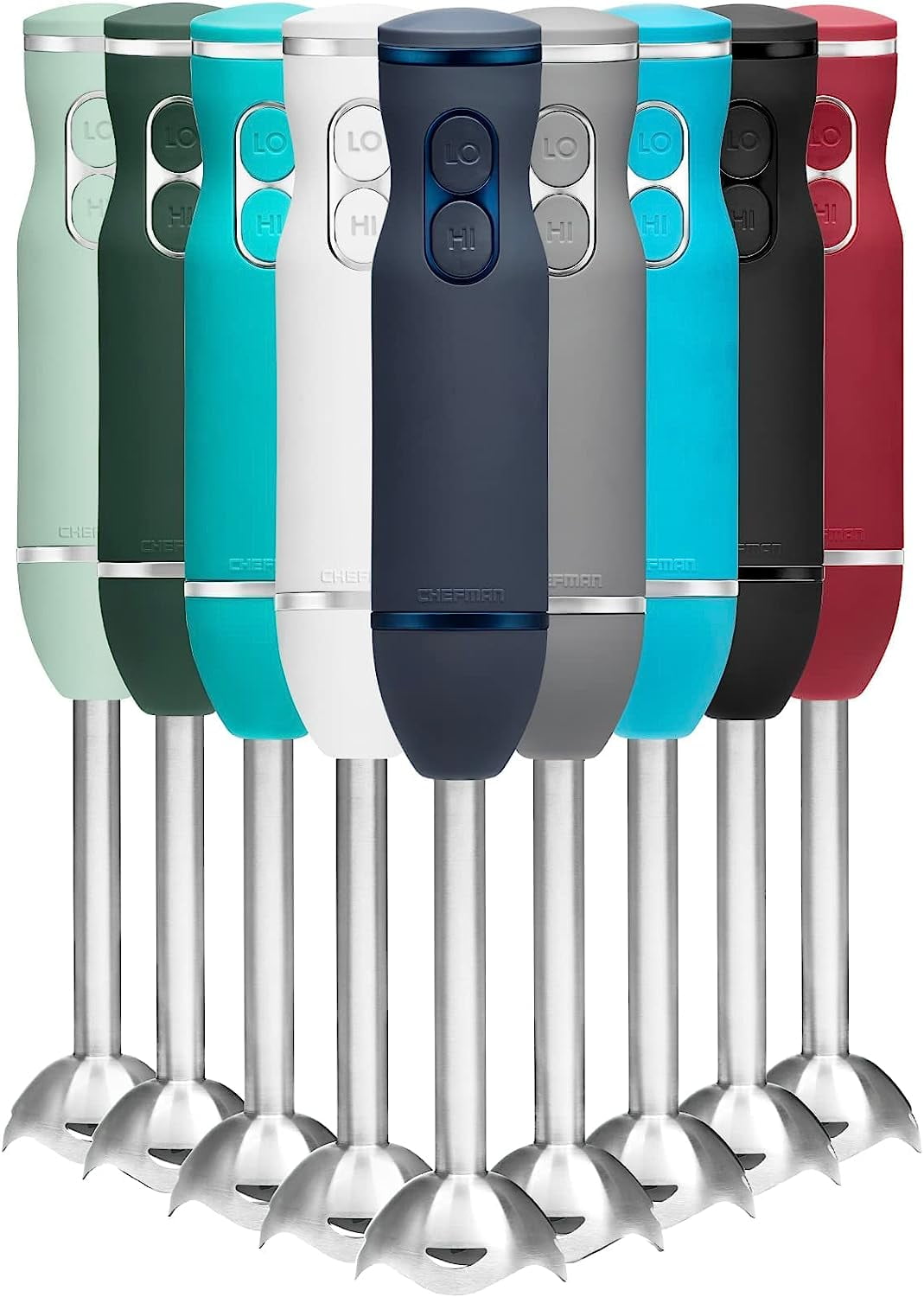 Immersion Stick Hand Blender with Stainless Steel Blades, Powerful ...