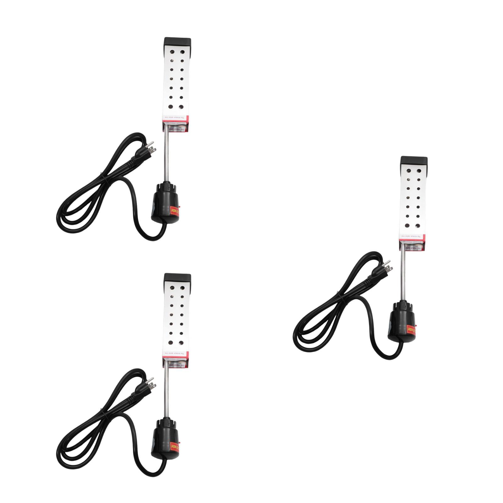 Immersion Water Heater 1500W, 3pcs Portable Mini Pool Heater Bucket ...