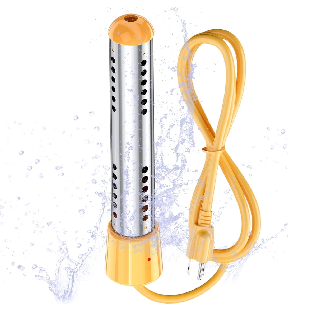 1500W Submersible Immersion Water Heater with Thermostat for Hot Tub ...