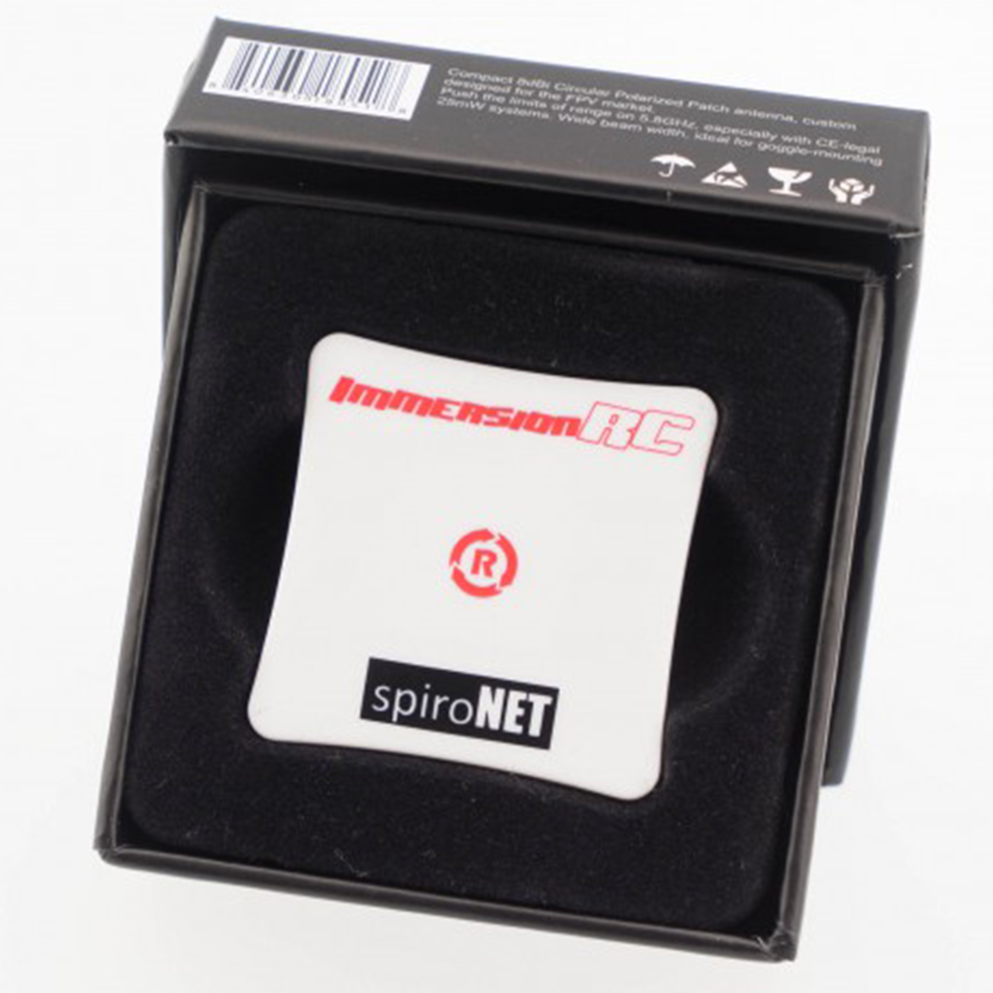 ImmersionRC SpiroNet, RHCP Mini Patch, 8dBi, IRLSNRHPATCH8 - Walmart.com