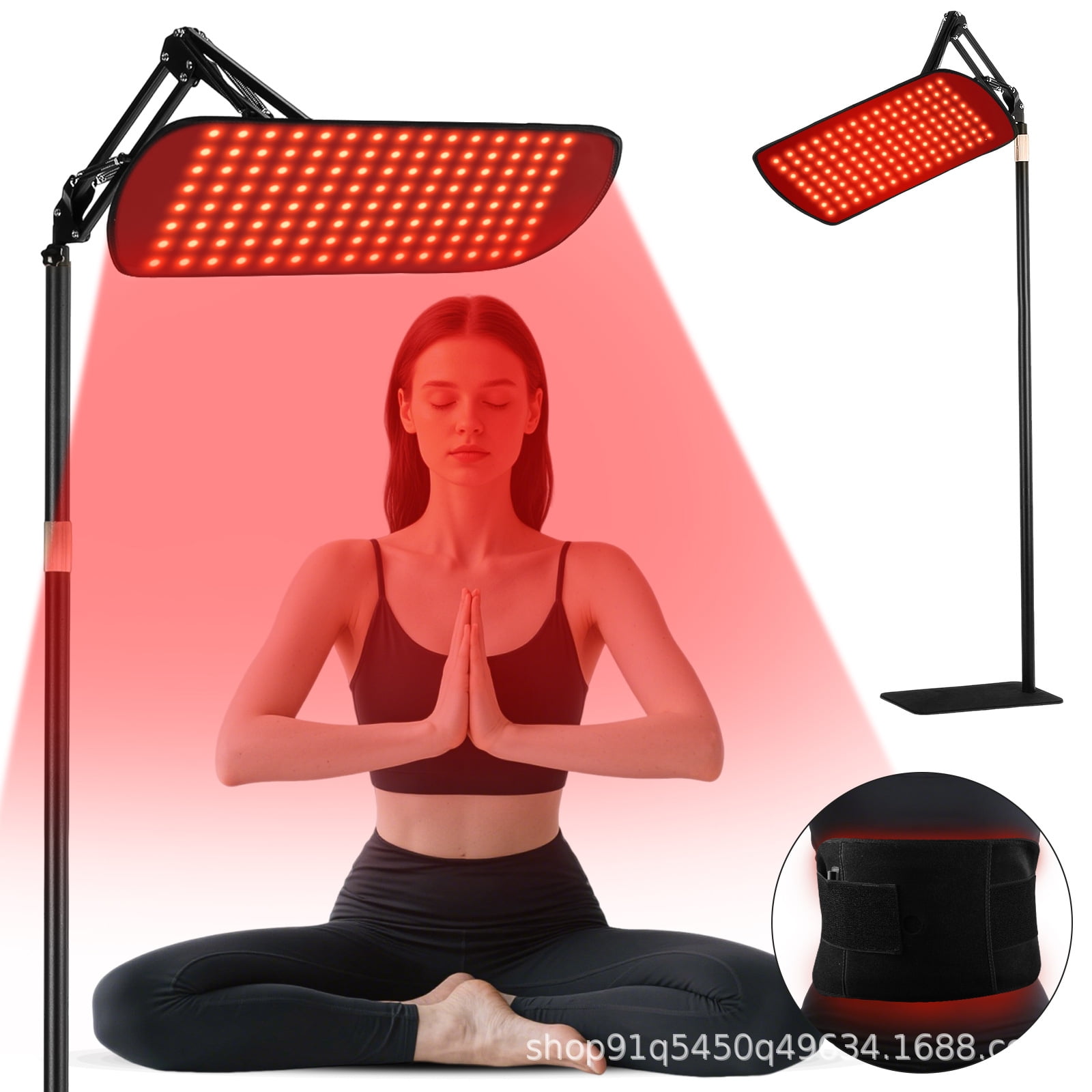 Immersive Full-Body Red Light Wellness Mat for At-Home Relaxation ...