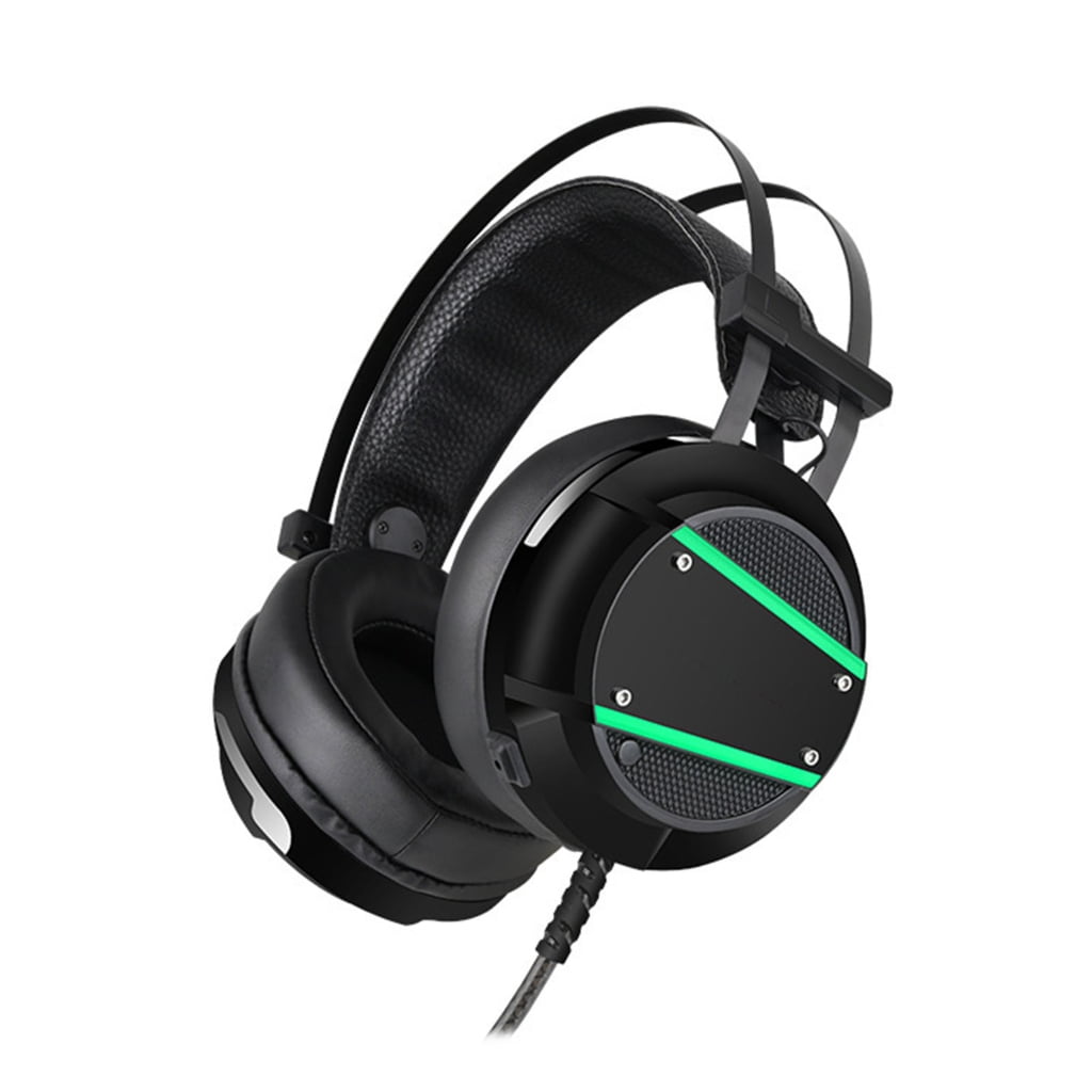 Gaming Headsets With Microphone And LED Light, 3.5mm Input For PC ...