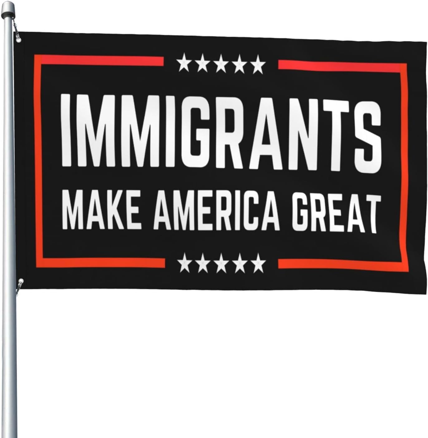 Immigrants Make-America-Great Flag 4x6 Immigration Keep The America ...