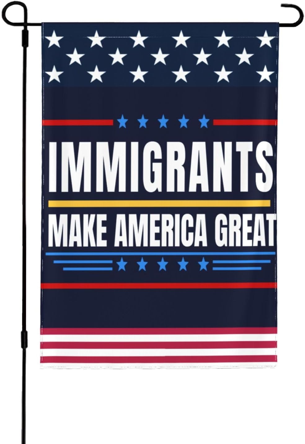 Immigrants Make America Great Pro Immigration Garden Flags 12 * 18 In ...