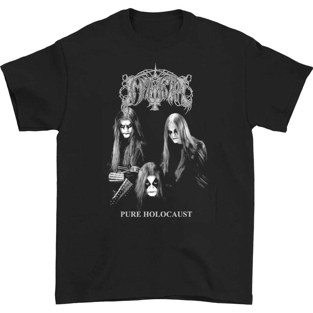 Immortal band Poster Men T-shirt Black Short Sleeve All Sizes - Walmart.com