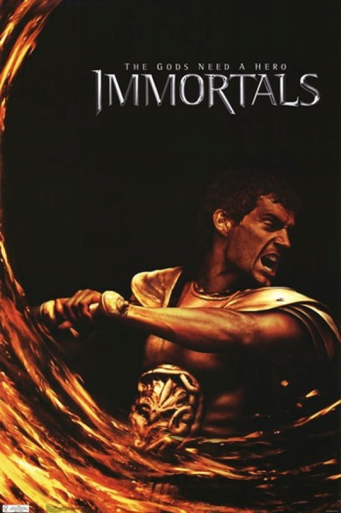 Immortals - Theseus Laminated Poster Print (24 x 36) - Walmart.com