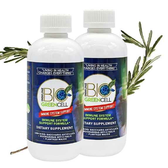 Immune Bio Green Cell Antioxidant Solutions - Immune System Support, 2 ...