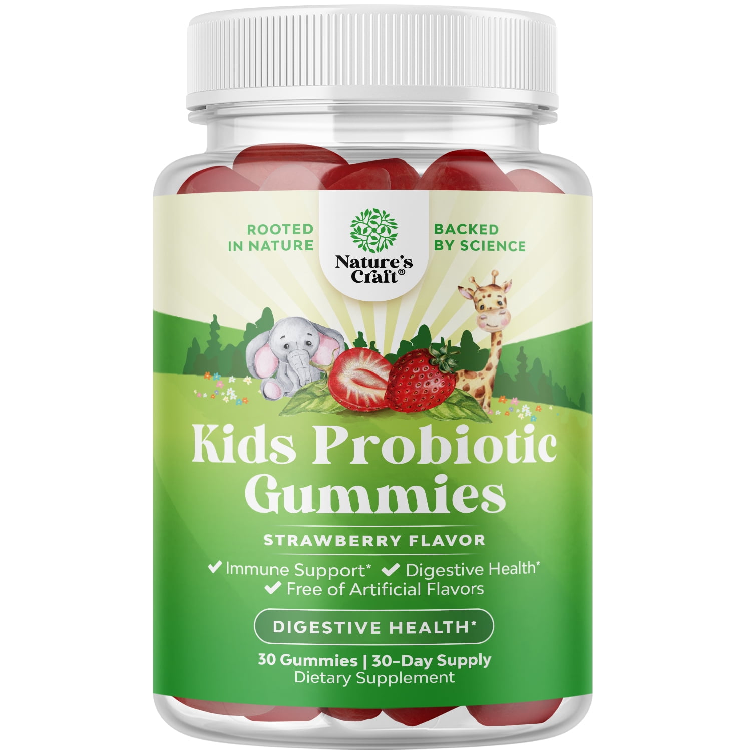 Immune Boosting Kids Probiotics - Chewable Gut Support & Defense ...