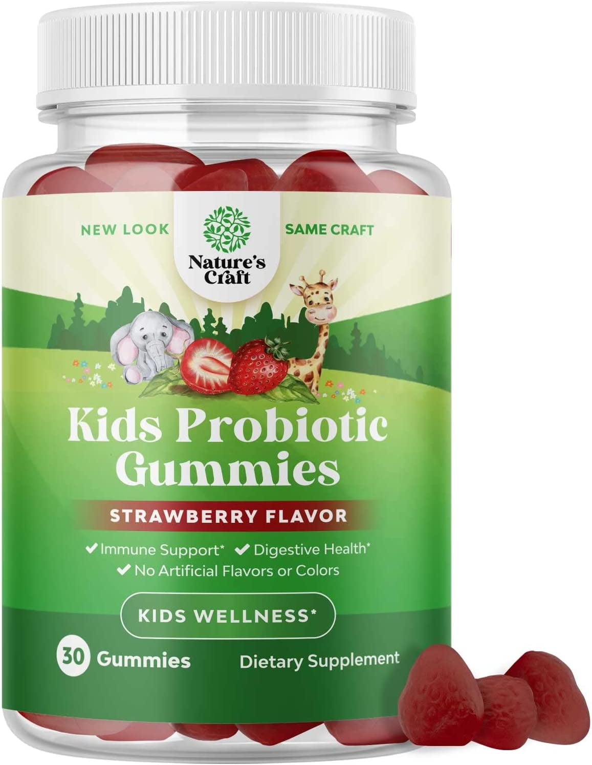 Immune Booster Kids Probiotic Gummies - Bacillus Subtilis Probiotic for ...