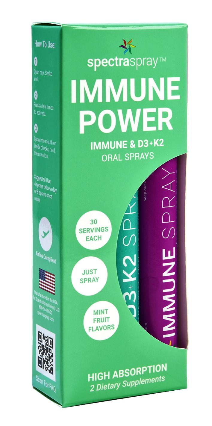 Immune Power Oral Spray Vitamin Kit by SpectraSpray - Walmart.com