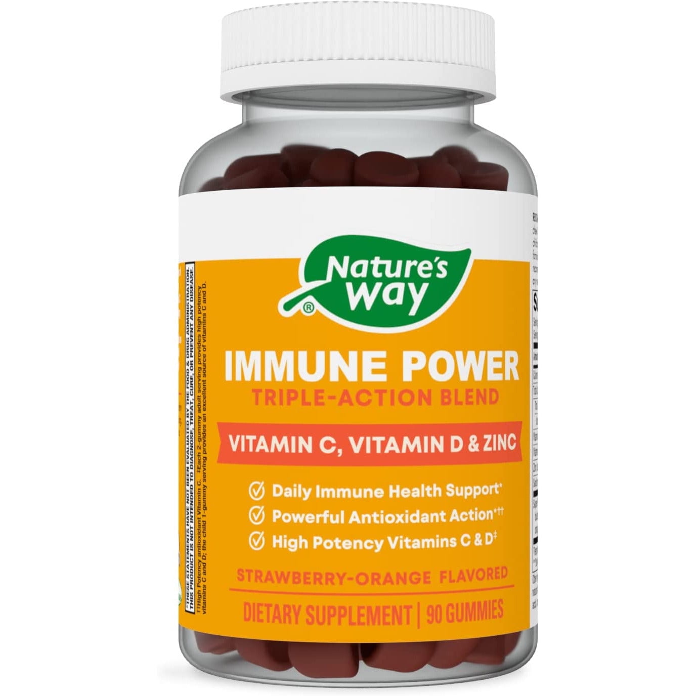 Immune Power, Triple Action Immune Blend*, Vitamins C and D, Zinc ...