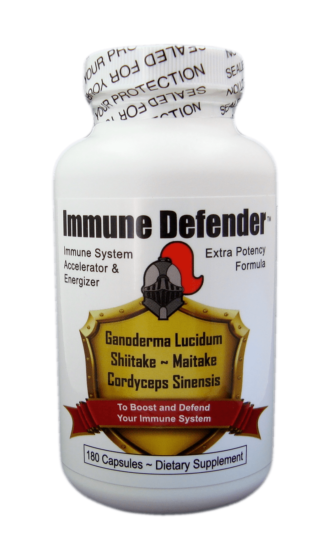 Immune System Booster and Defender - Formulated with Ganoderma Lucidum ...