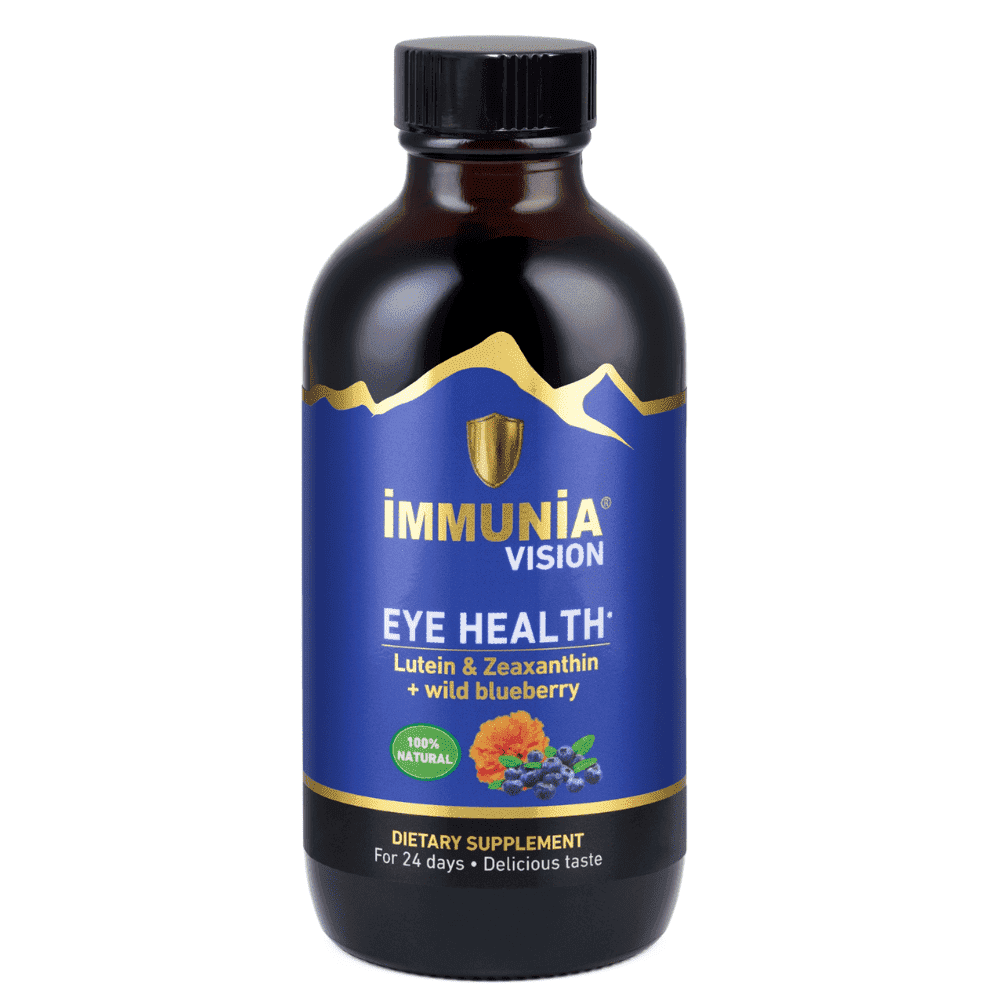 Immunia Vision. Lutein, Wild Blueberry, and Elderberry Concentrate. Eye ...
