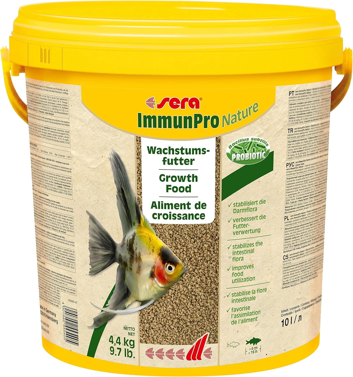Immunpro Nature Nourriture Pour Aquariophilie 4.400 G - Walmart.com