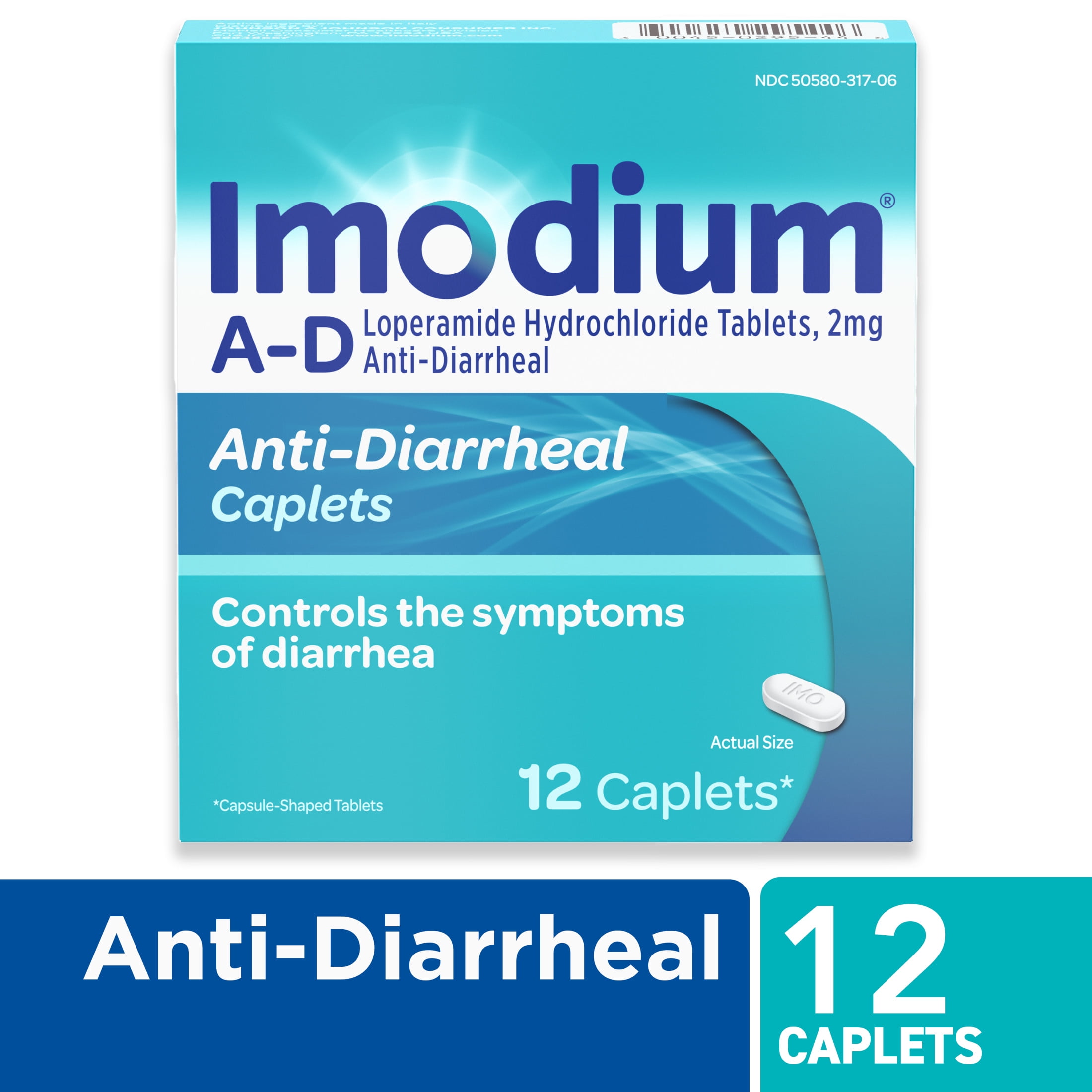 Imodium A-D Diarrhea Relief Caplets - 12 Ct Nepal | Ubuy