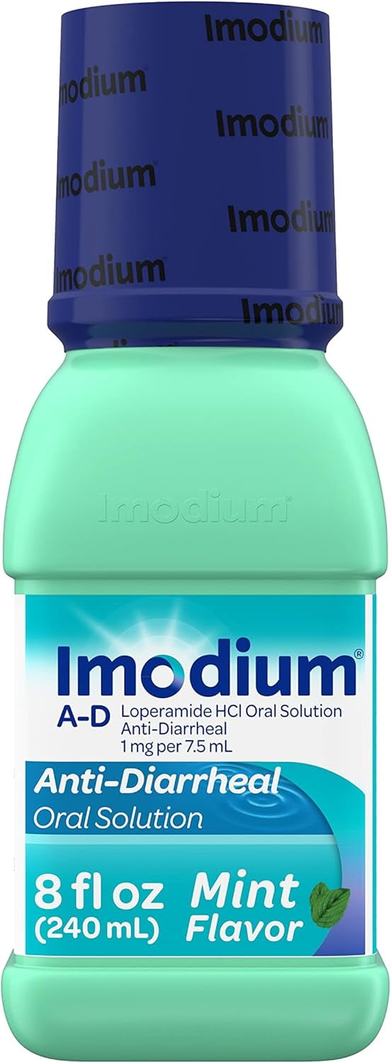 Imodium A-D Liquid Anti-Diarrheal Medicine with Loperamide ...