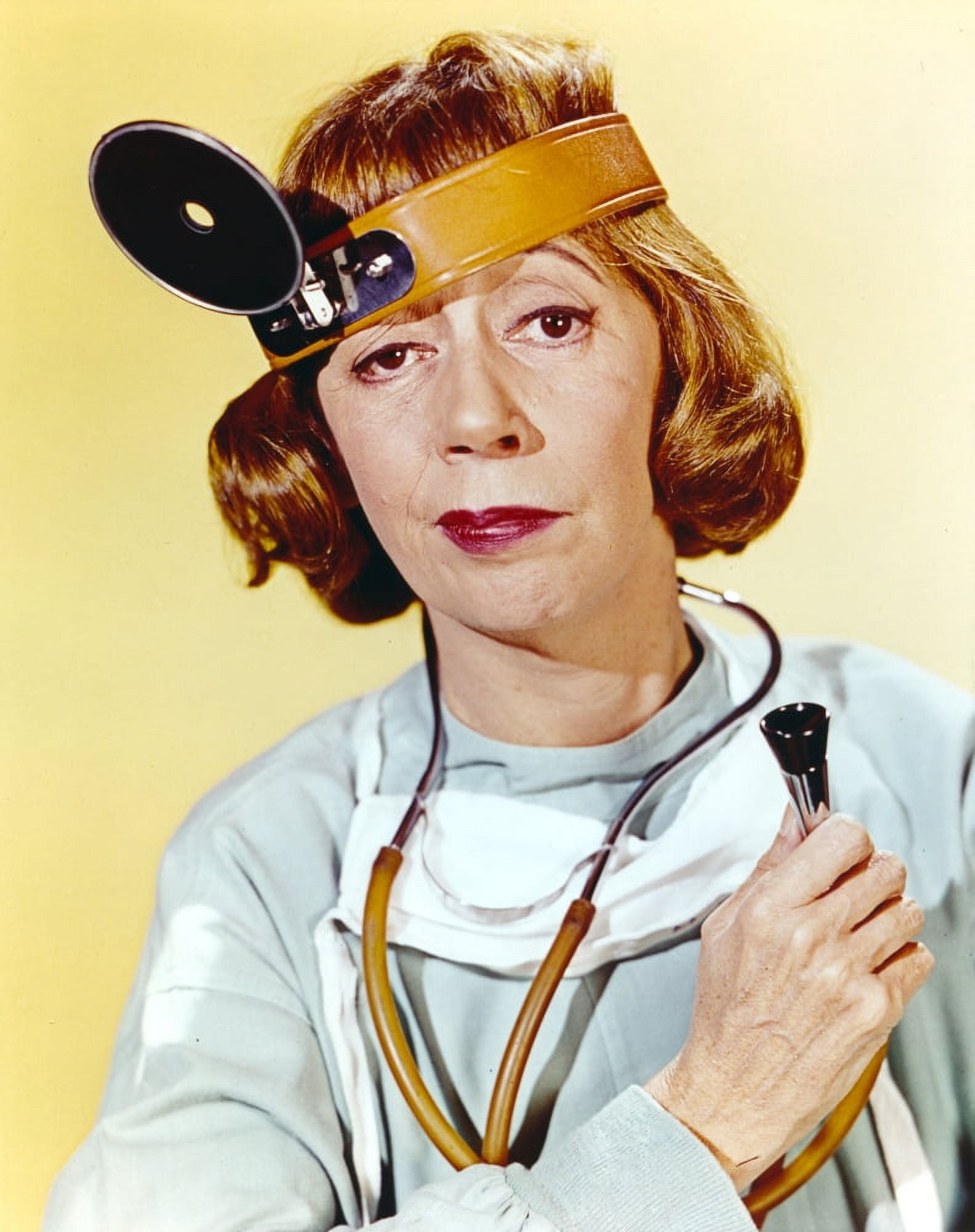 Imogene Coca Posed in Doctor Uniform Photo Print (8 x 10) - Walmart.com