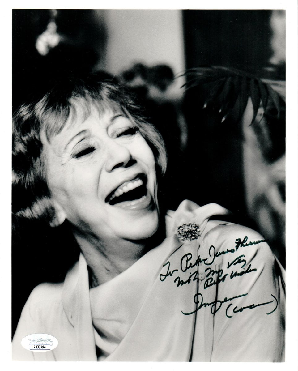 Imogene Coca Signed Autographed 8X10 Photo Your Show of Shows JSA ...
